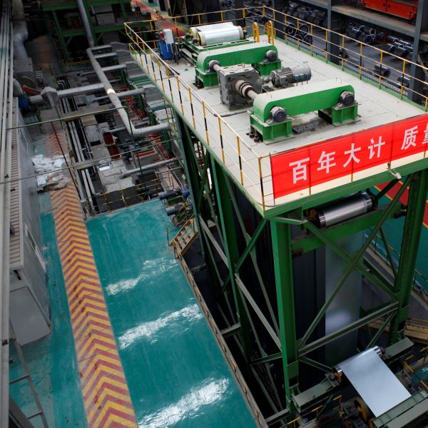 Quality Hot Dip Galvanizing Line Equipment 0.6-1.2mm 550mm 150000TPY for sale