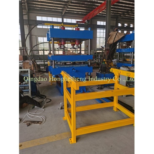Quality Rubber Interlock Brick Making Machine Down Stroke Type 1 Layer for sale