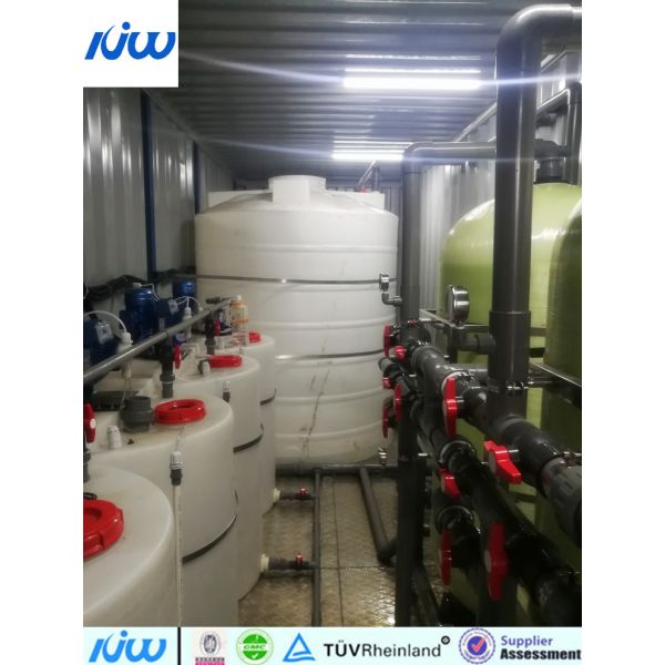 Quality Container Type 40ft Mobile Water Purification Plant for sale
