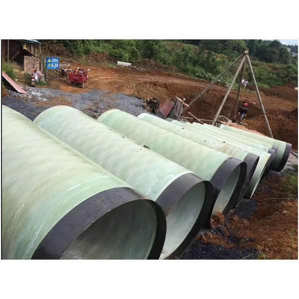 Quality 1000mm/2500mm/4000mm/5000mm FRP Grp Pipes For Underground Pipeline Sunken Pipe Fiberglass Product for sale