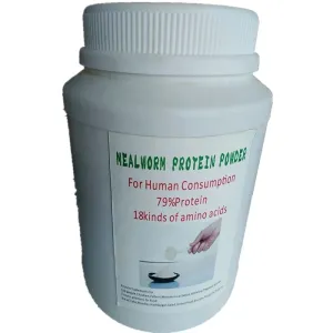 Quality 71% Protein Content Mealworm Protein Powder for Feed Grade with Antibacterial for sale