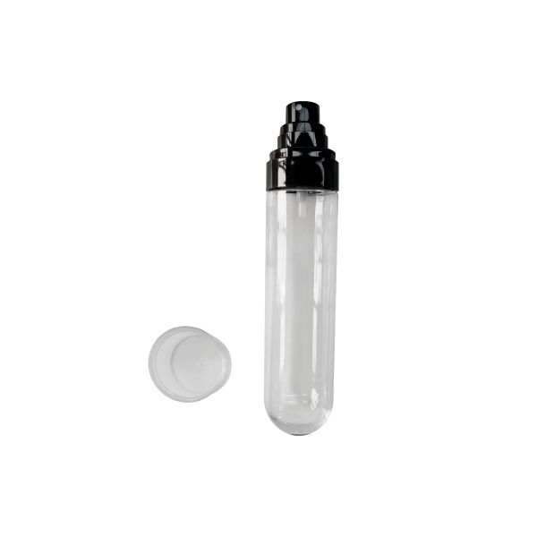 Quality 100ml Cosmetic Spray Bottle Plastic Transparent Fine Mist Sprayer Bottle for sale