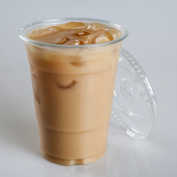 Quality 12oz 16oz Plastic Disposable Drinking Cup For Boba Tea Customized Logo for sale