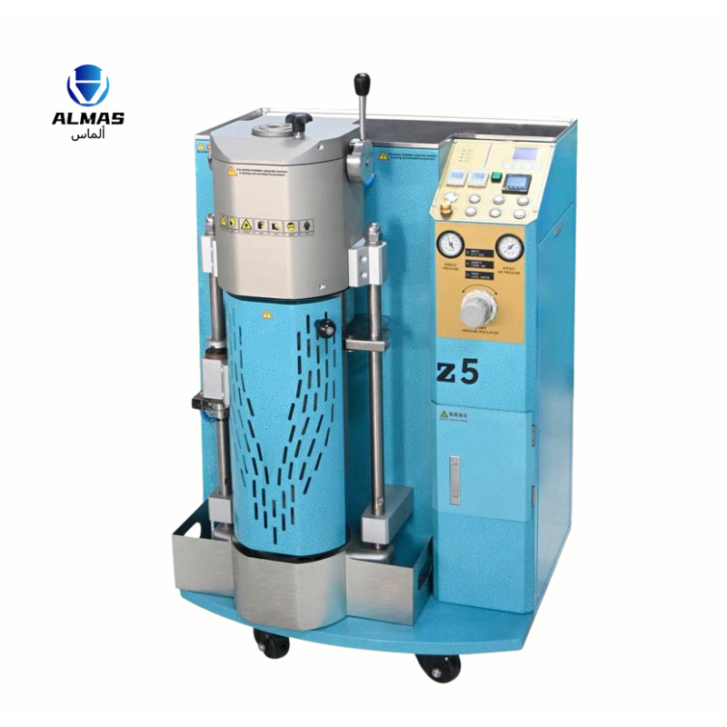Quality 5KG Melting Capacity Semi-auto Vacuum Pressure Casting Machine with 380V Power Supply and 0.1%-0.2% Gold Loss for sale