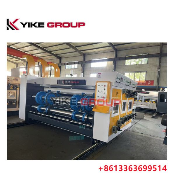 Quality Chain Feeding Type 1400x2400MM 2 Color Flexo Printing Machine For Corrugated Box Making for sale