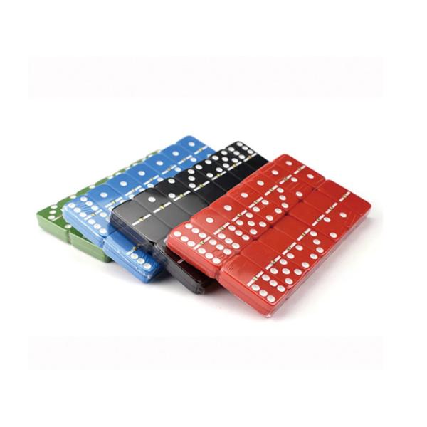 Quality Bulk Colored Plastic Melamine Dominoes Sets for sale