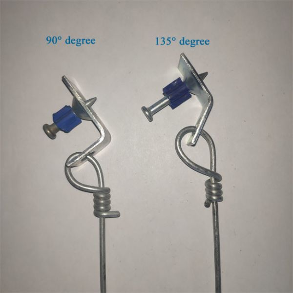 Quality Antirust Straight Ceiling Wire 2ft To 10ft For Hanging Acoustical System for sale