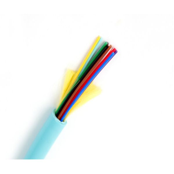 Quality 12 Core Glass Fiber Optic Cable , 2KM - 4KM Length Multimode Fiber Optic Cable for sale
