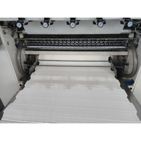 Quality High Capacity Hand Towel Face Tissue Making Machine 7 Lines V Interfolded for sale