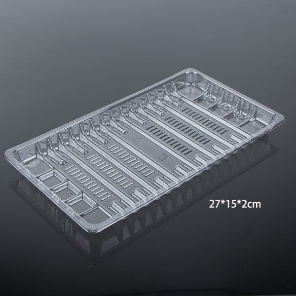 Quality 2cm Plastic Food Tray Packaging for sale