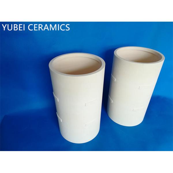 Quality 2400MPa Alumina Ceramic Cylinder Sleeve Wear Resistant for sale