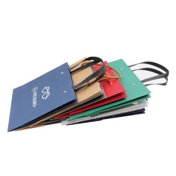 Quality Multiple Color Custom Printed Paper Bags Matt / Glossy Lamination Surface for sale