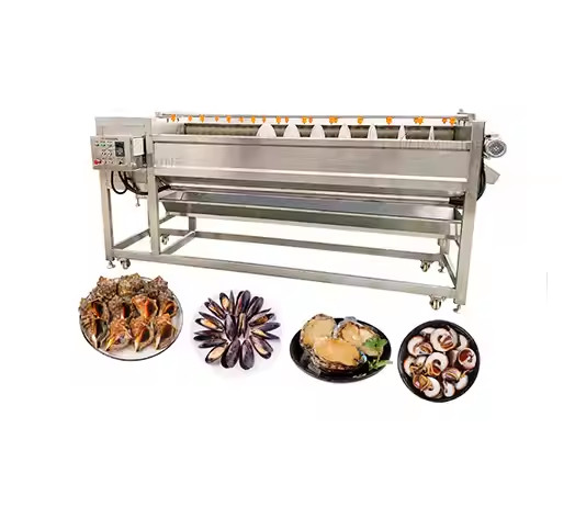 Quality Fully Automatic Spiral Roller Washing And Peeling Machine for sale