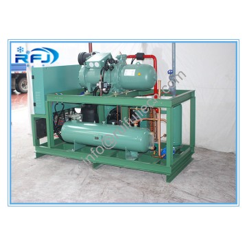 Quality Single Screw Type Compressor Refrigeration Condensing Units / Refrigerator for sale