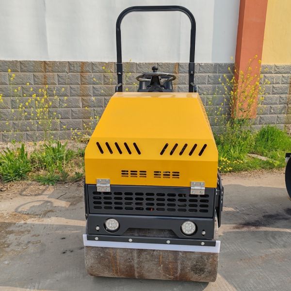 Quality 30.5KN Centrifugal Force Mini Double Drum Vibratory Asphalt Road Roller for sale