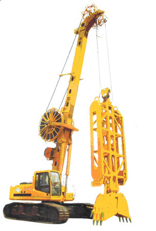 Quality TG42 261kw Diaphragm Wall Machine Depth Of Trench 80m For Retention Systems Permanent Foundation Walls for sale