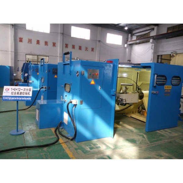 Quality PLC Control Bare Copper Wire Twisting Machine Magnetic Tension Pay Off Equipment for sale