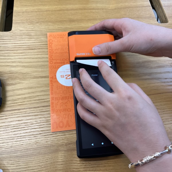 Quality Lottery Store Sunmi V2S Smart POS Payment Terminal QR Code Scanner With Multiple for sale