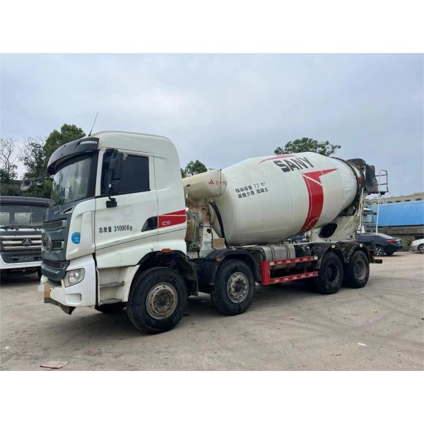 Quality 2020 SANY Used 12cbm Concrete Mixer Truck 2nd Hand Construction Machinery for sale