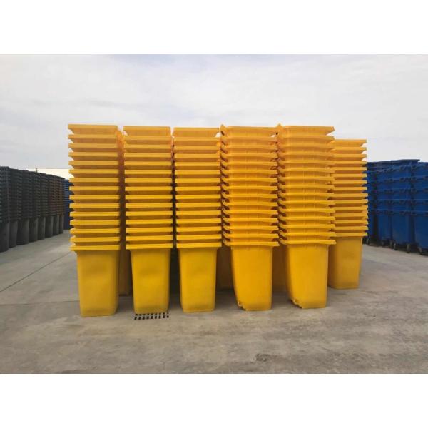 Quality Large Capacity 360L Plastic Garbage Container with Foot Pedal for sale