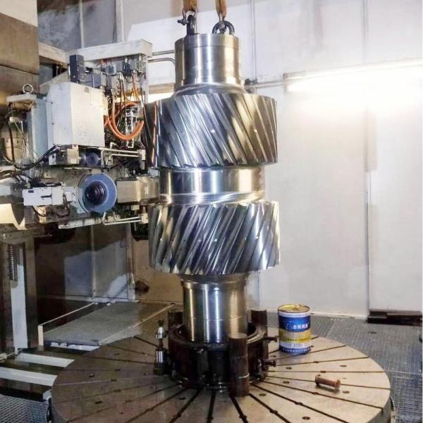 Quality 28 Module Herringbone Double Helical Gear Shaft for sale