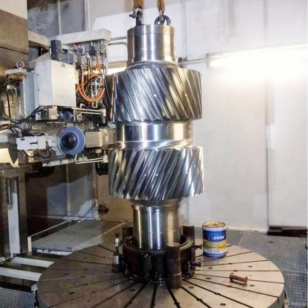 Quality Customized 28 Module Double Helical Gear Shaft for sale