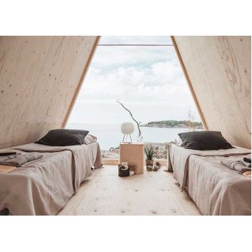 Quality AS/NZS Prefab A Frame Hosue Studio For Work Holiday Cabain Hotel Unit For for sale