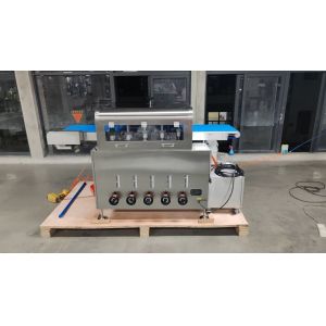 Quality five blades horizontal cake cutting machine for sale