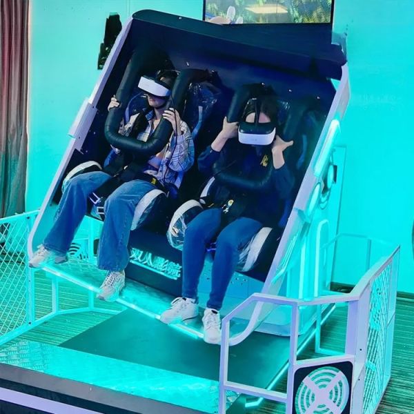 Quality 2 Seat Vr Arcade Machine Virtual Reality Machines 720 Degree VR Experience for sale