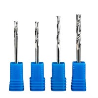 Quality HRC60 Spiral Milling Cutter 316 Stainless Steel Extra Long 2 Flute Carbide End for sale