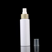 Quality 100ml 150ml Bamboo Pump Plastic Lotion Bottles for sale