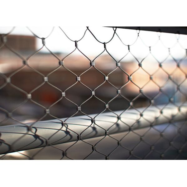 Quality AISI316 7x7 X-Tend Cable Mesh Webnet with Black Oxide Finish for sale