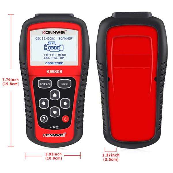 Quality Konnwei promotion price model KW808 Obd2 Diagnostic Scan equipment EOBD for sale