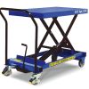 Quality Heavy Duty Polyurethane Caster Mobile Table Lifting Platform Hydraulic System for sale