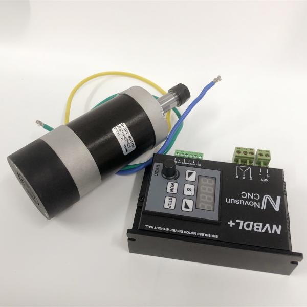 Quality 12000rpm 48v 500w Brushless Dc Motor Cnc Milling Machine Small for sale