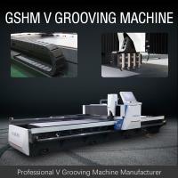Quality Hydraulic CNC V Grooving Machine For Stainless Steel In Elevator Industry for sale