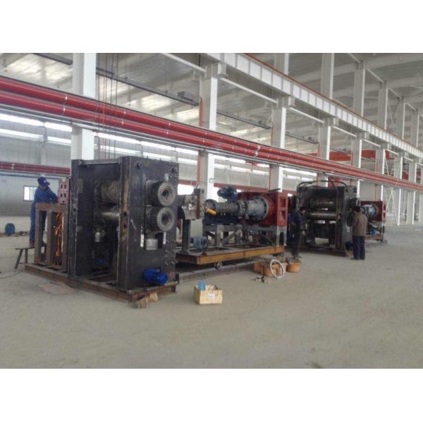 Quality 45000 PLC Two 2 4 Roll Rubber Conveyor Belt Calendering Machine with Competitive for sale