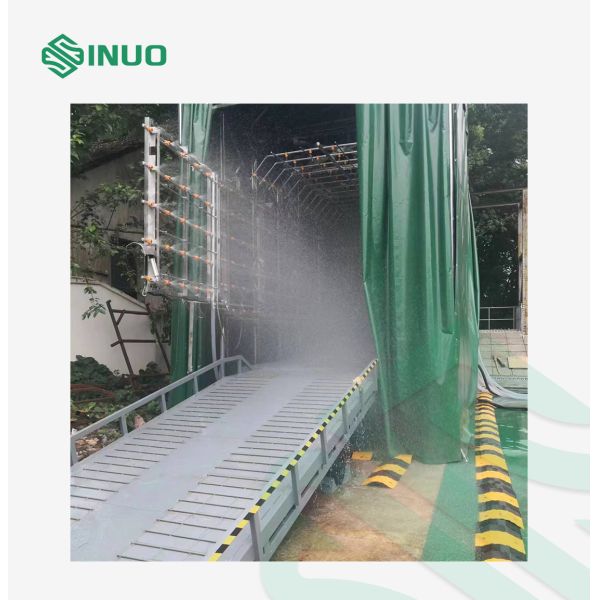 Quality Automatic Electric Vehicle Testing Equipment Truck Transport Vehicle Rain for sale