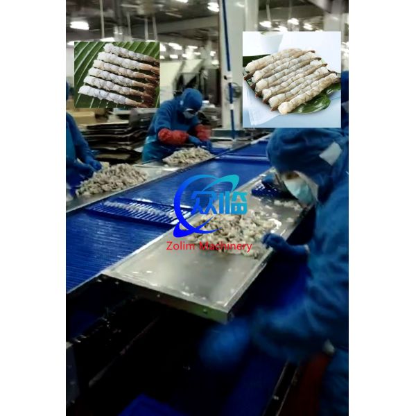 Quality New Design Shrimp Stretching Line, Tempura Processing Line, NOBASHI Processing for sale