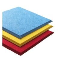 Quality 15mm High Density Sustainable Fibreglass Acoustic Barrier Panels Dust Prevention for sale