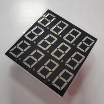 Quality Ultra Bright Red Three Row Four Digit 7 Segment Led Display For Control for sale