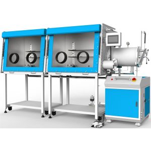 Quality Double-Station Inert Gas Glove Box Ensures Water Oxygen Content ≤0.1ppm And for sale
