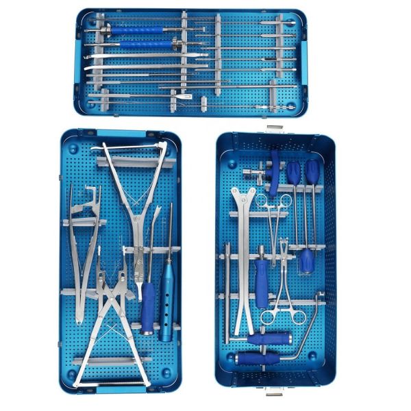 Quality CE Marked Spinal Pedicle Screw System Set Orthopedic Surgical Implants for sale