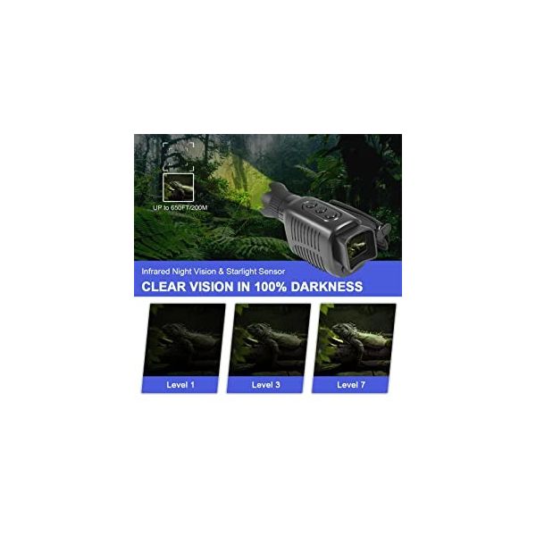 Quality 1080P Digital Monocular Night Vision Long Range 1200Mega Pixel for sale