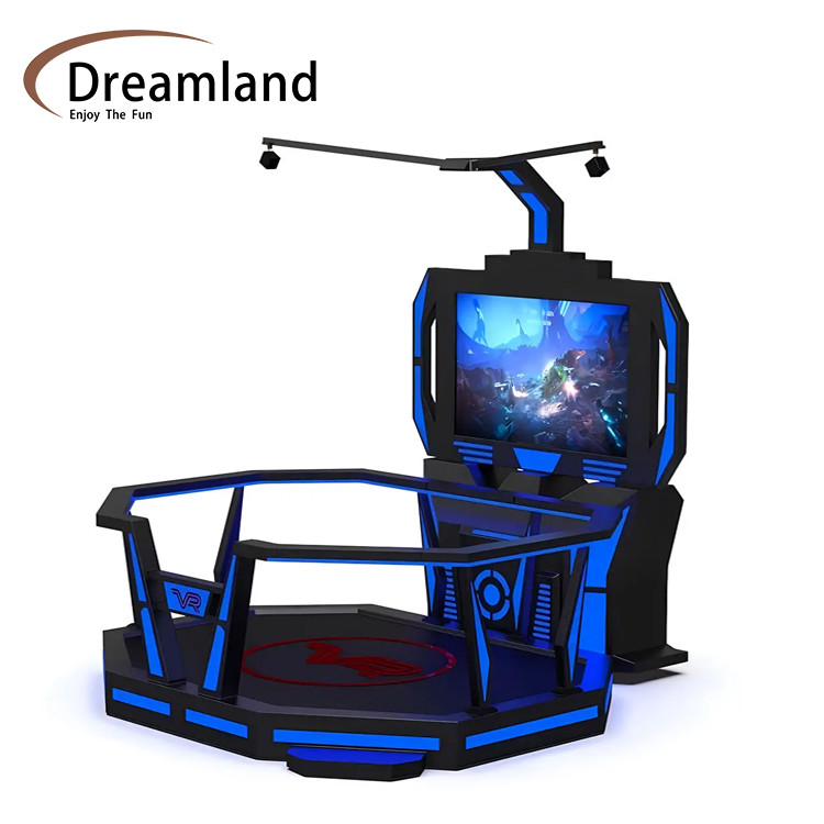 Multiple HTC VR machines setup in an entertainment venue