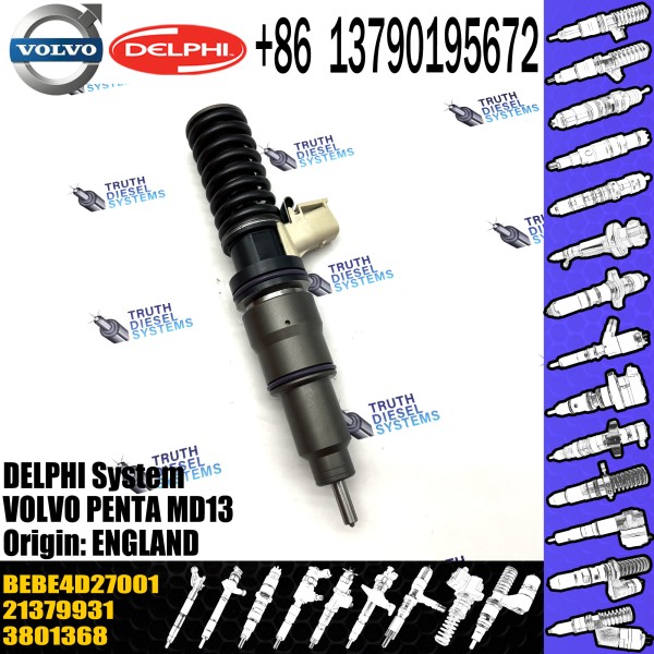 Quality Direct Sale Diesel Fuel Injector 21379931 3801368 BEBE4D27001 For VOL PENTA MD13 for sale