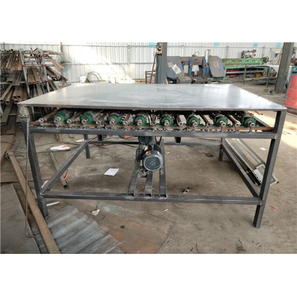 Quality Barrier Diamond Mesh Wire Making Machine , Security Chain Link Fence Making for sale