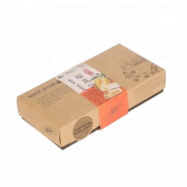 Quality Matt Lamination Eco-Friendly Paper Meat Pie Packaging Box for Sustainable for sale