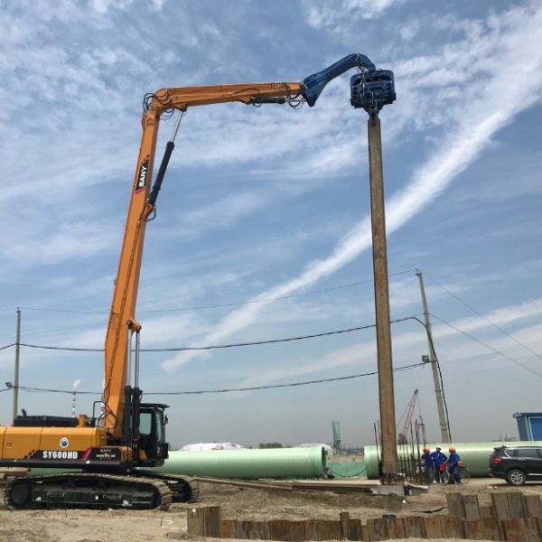 Quality FV Series Pile Driver - Patented Eco-Friendly For 20~60 Ton Excavators for sale