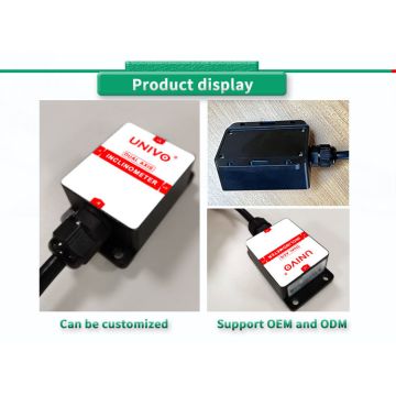 Quality ODM Supported UBIS-326Y UNIVO Dual Axis Inclinometer with RS232/RS485/TTL for sale